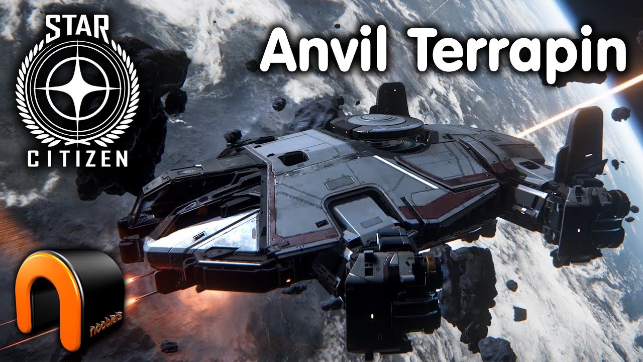 STAR CITIZEN - Anvil Terrapin Scanning Ship - YouTube