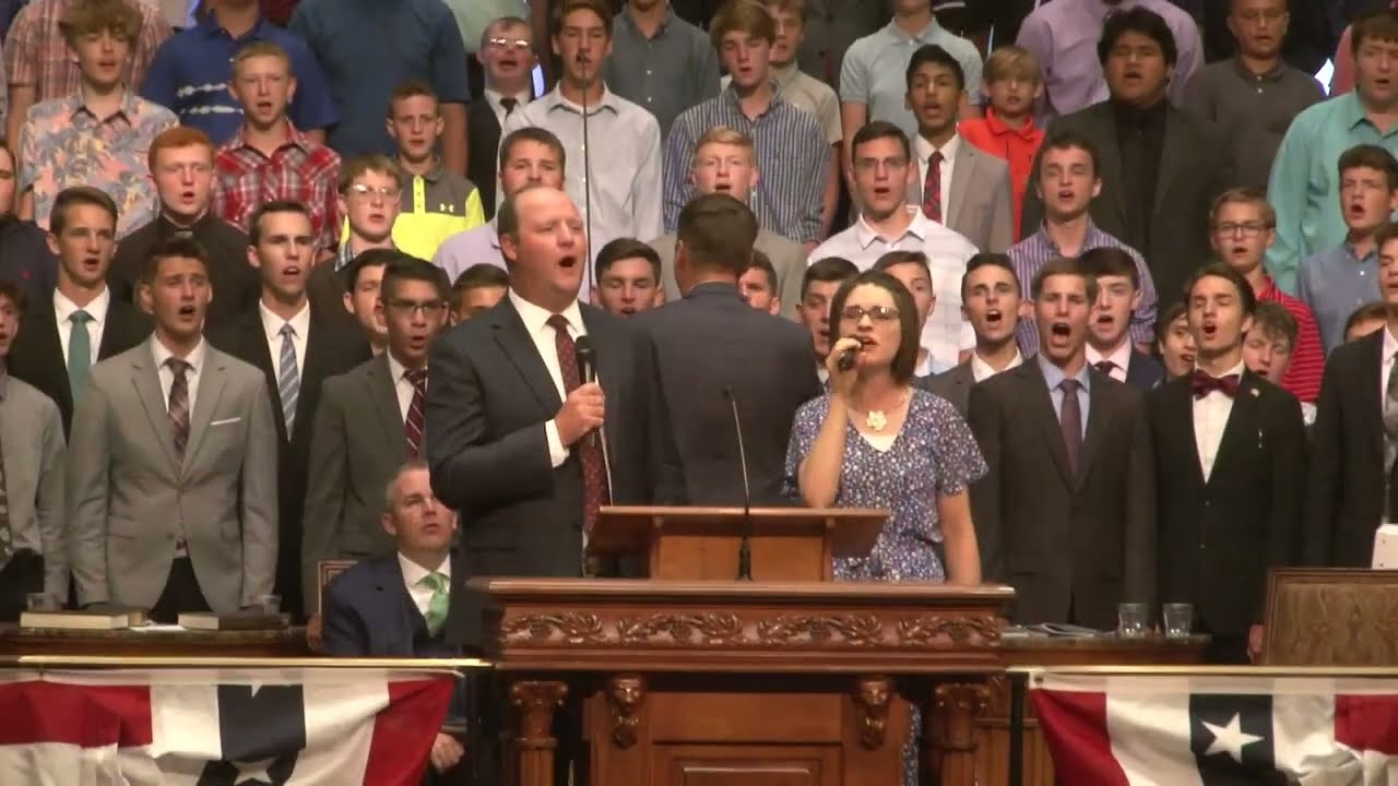 “We Stand” • Given by the 2024 Youth Congress Choir with Steve and ...
