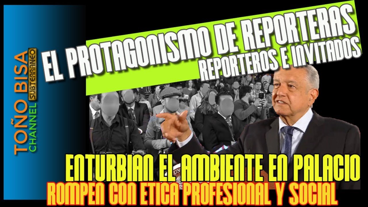 El PROTAGONISMO de varias REPORTERAS y REPORTEROS en la CONFERENCIA ...