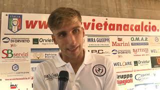 Orvietana-Arezzo 0-4, intervista a Giacomo Risaliti by ...