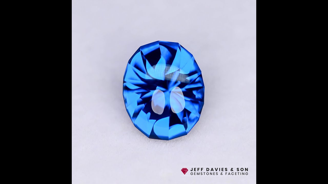 3.79ct LAB Blue Spinel (Buff Top) - YouTube
