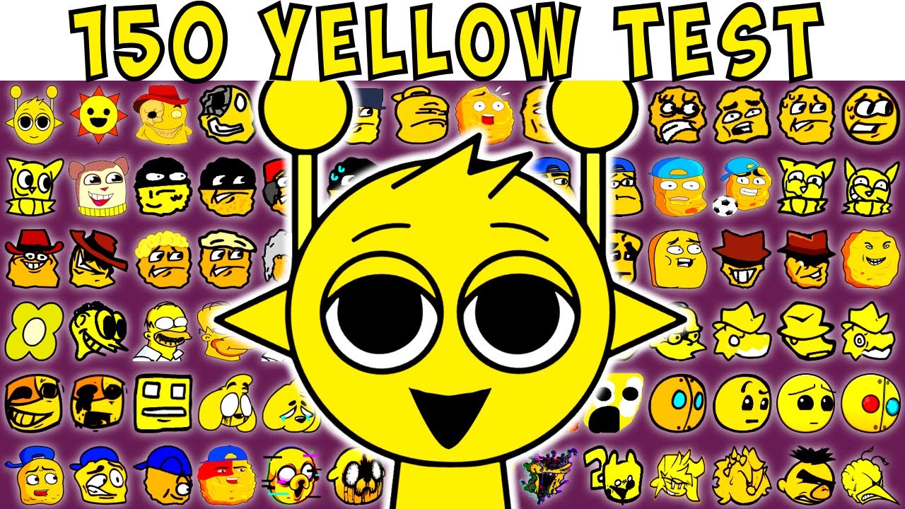 150 YELLOW TEST | FNF Character Test | Gameplay VS Playground - YouTube