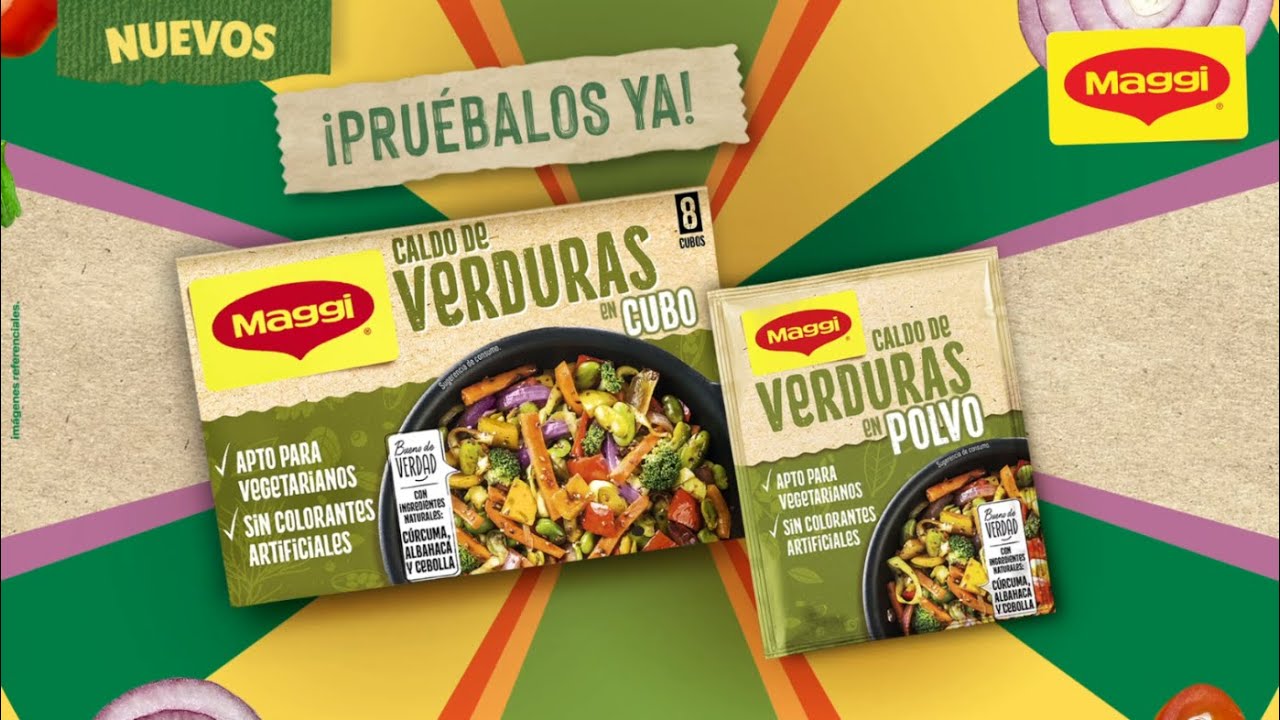 NUEVOS CUBITO MAGGI® y CRIOLLITA MAGGI VERDURAS - YouTube