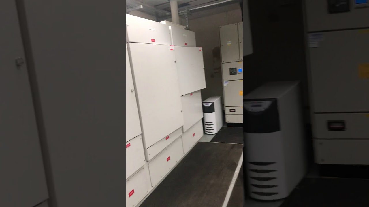 LV switch room with critical panel - YouTube