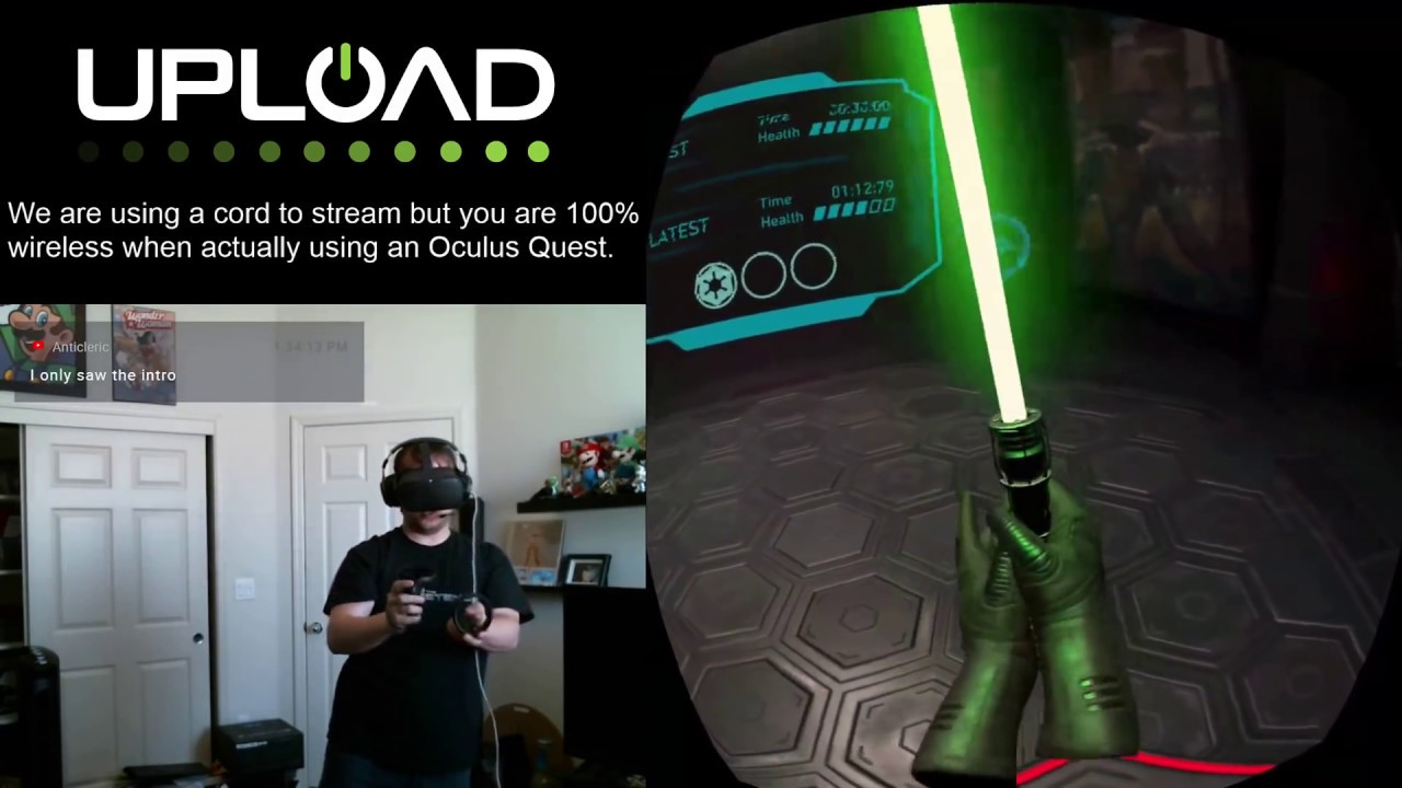 VADER IMMORTAL Star Wars VR On Oculus Quest Livestream - YouTube