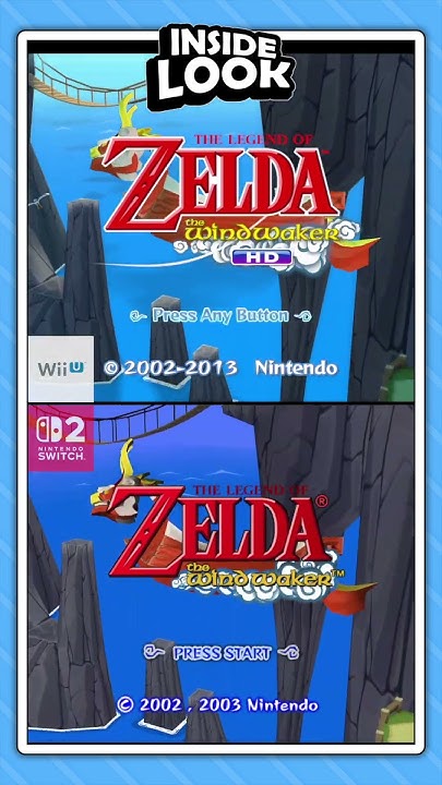 Wii U is better than Switch 2?! | Wind Waker Comparison | #nintendoswitch2 #gaming #nintendo ...