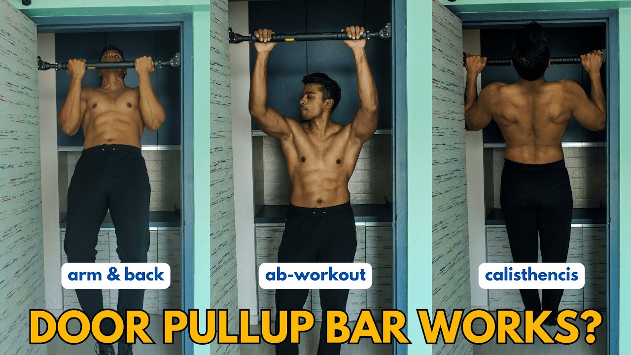 How Strong Is This Door Pullup Bar? Pullup & Other Exercises Test - YouTube