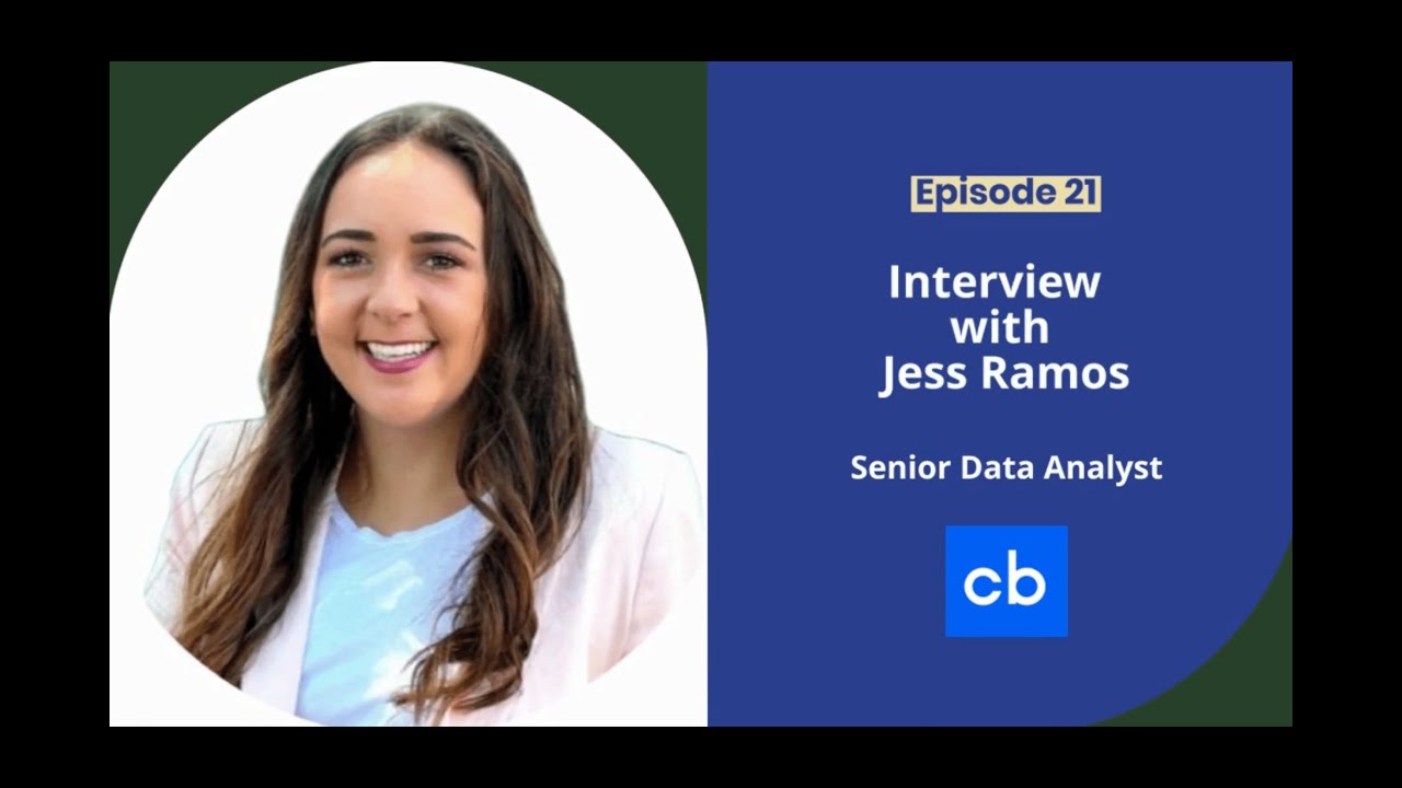 Interview with Jess Ramos, Sr. Data Analyst, Crunchbase - YouTube