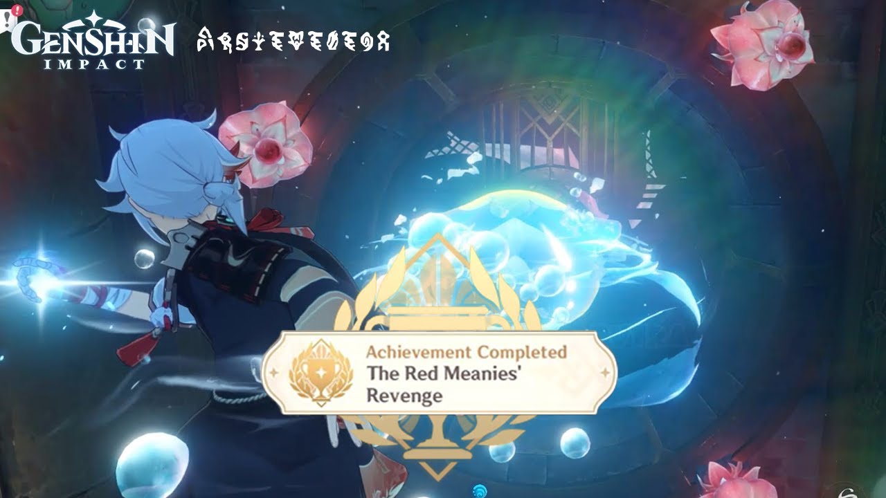 The Red Meanies’ Revenge Achievement Genshin Impact 4.1 - YouTube
