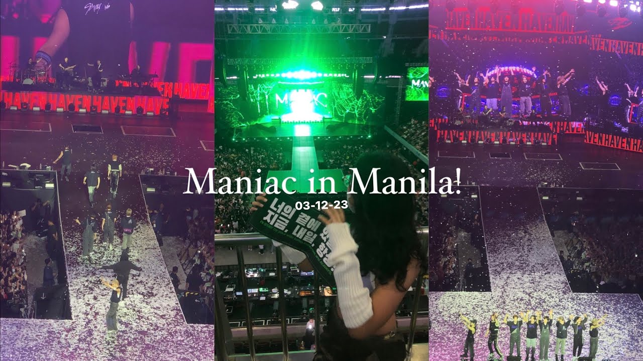 Maniac in Manila! | Core memory🫶 Finally saw StrayKids🥹 - YouTube