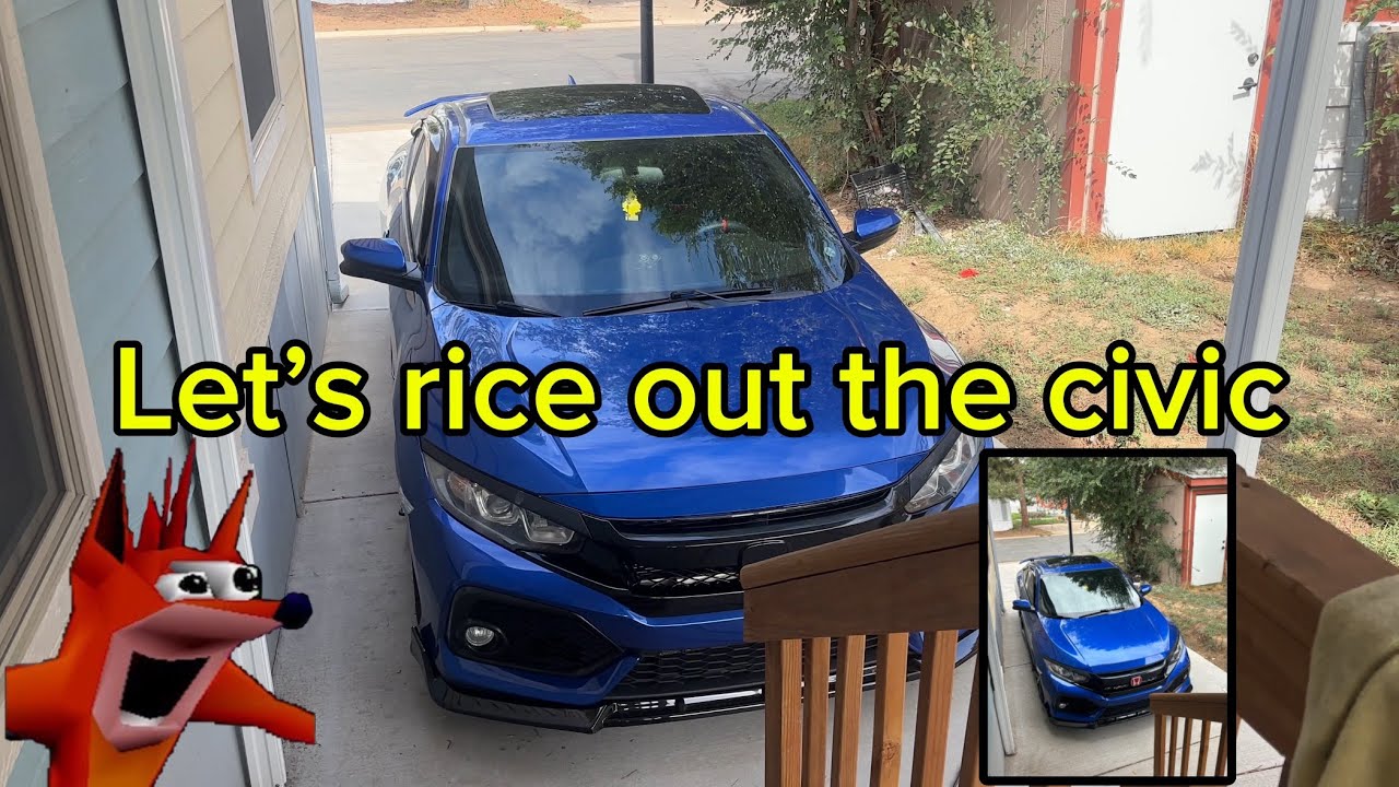 Let’s rice 🍚 the civic (CAR IS RUINED) - YouTube