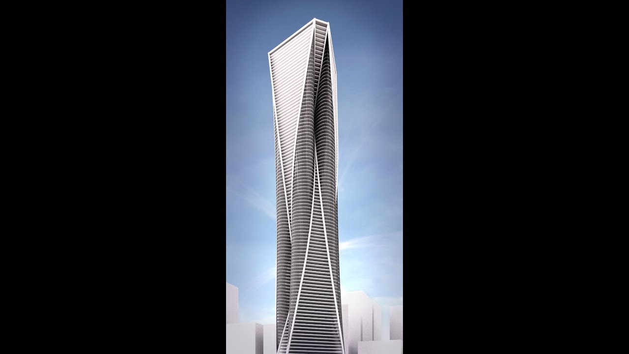 3D modeling a curved tower using Sketchup - YouTube