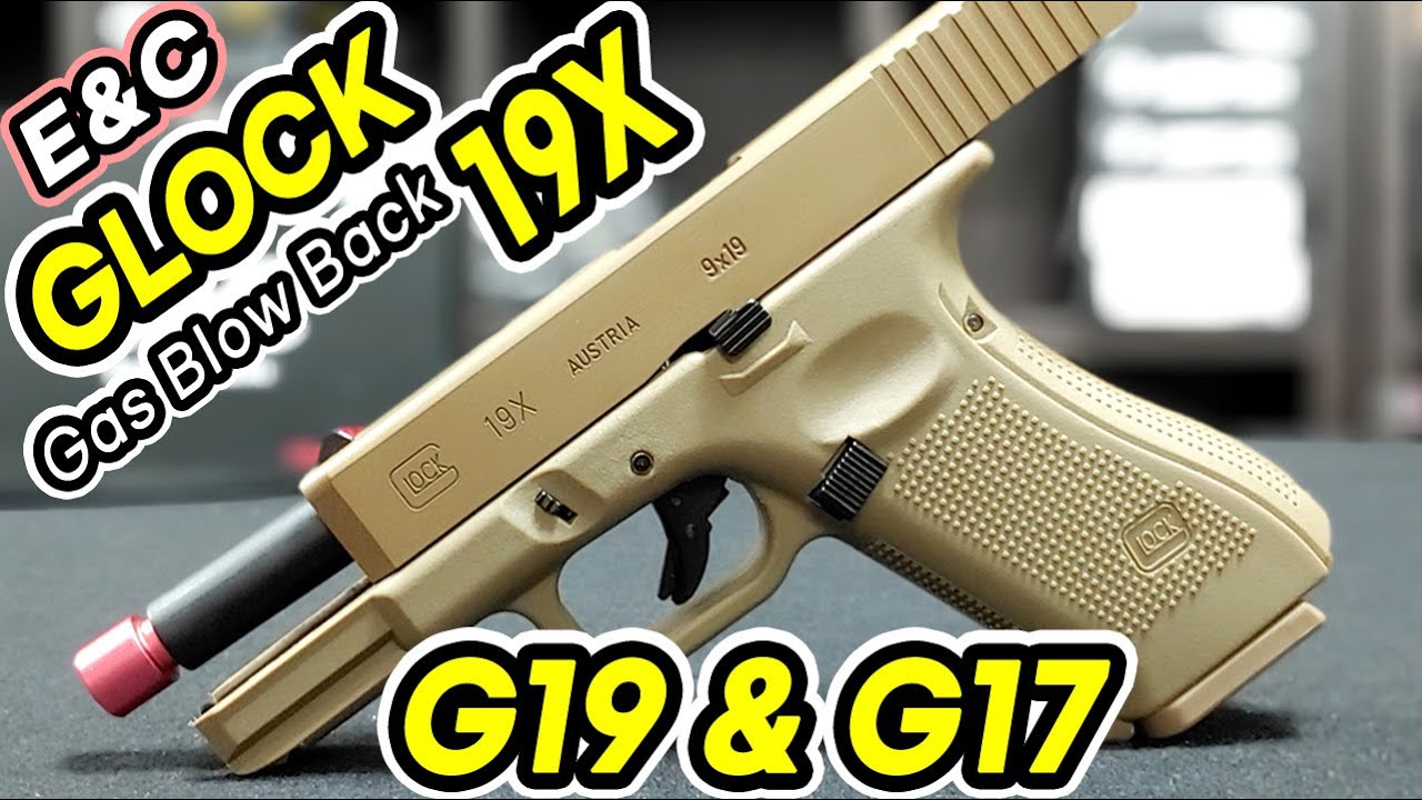 E&C GLOCK19X GBB/G19X/G19/글록19/건스토리 - YouTube