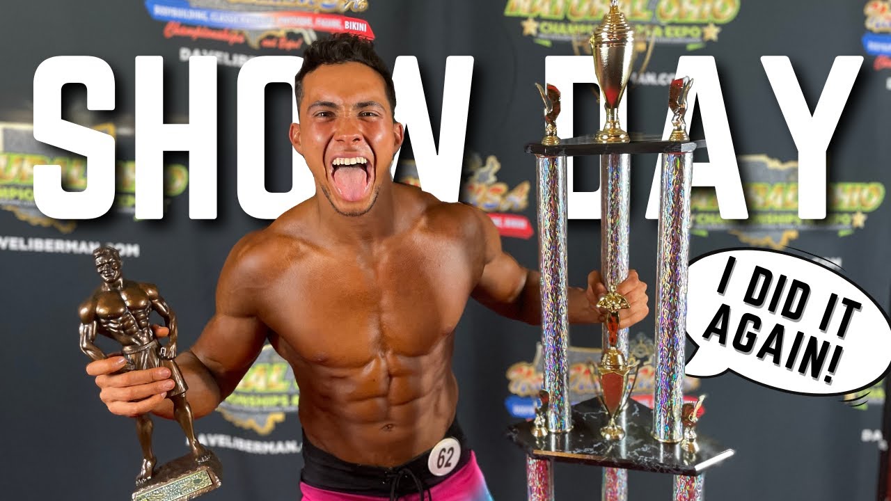 Natural Men’s Physique Show Day Competition - YouTube
