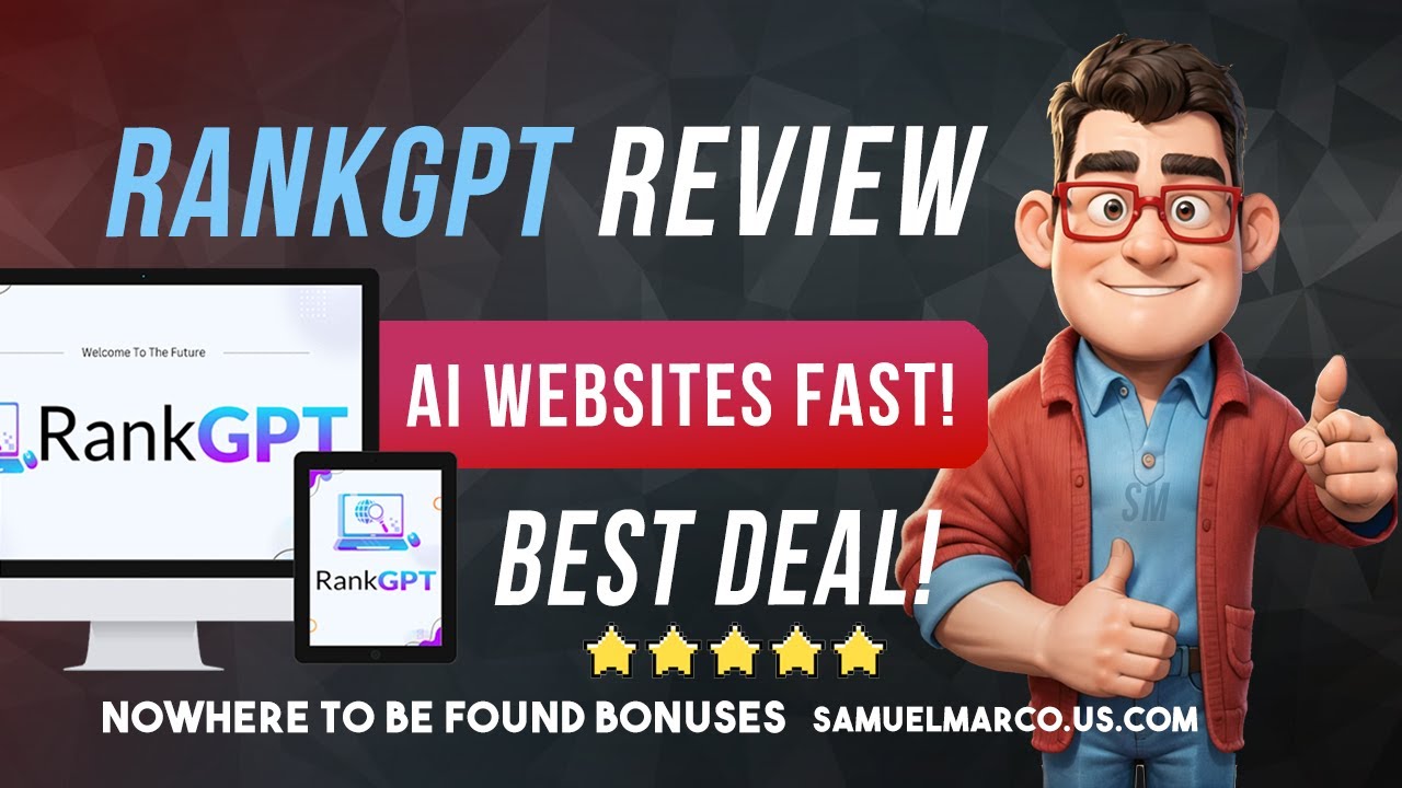 RankGPT Review: BEST Deal? 🔴 RankGPT Review with Demo + OTO | Under $20 ...