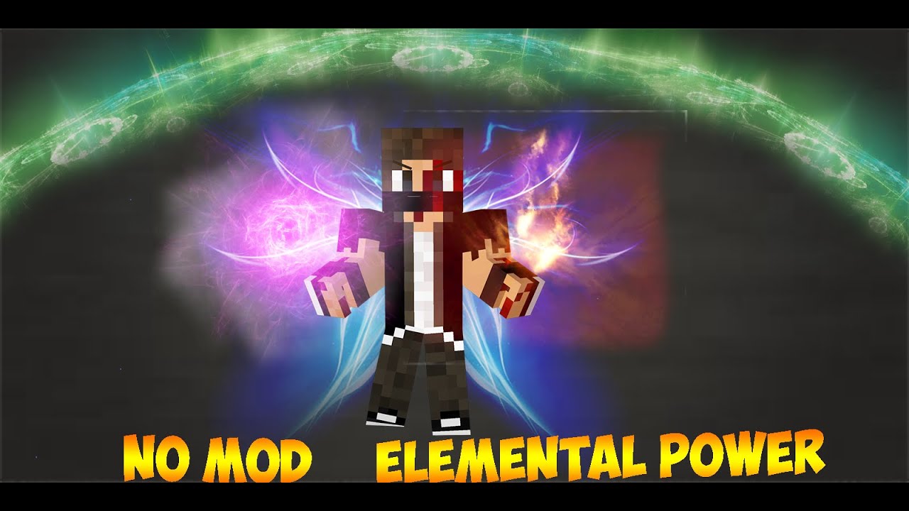 [Minecraft] No Mod Elemental Power (Only Two Command) - YouTube