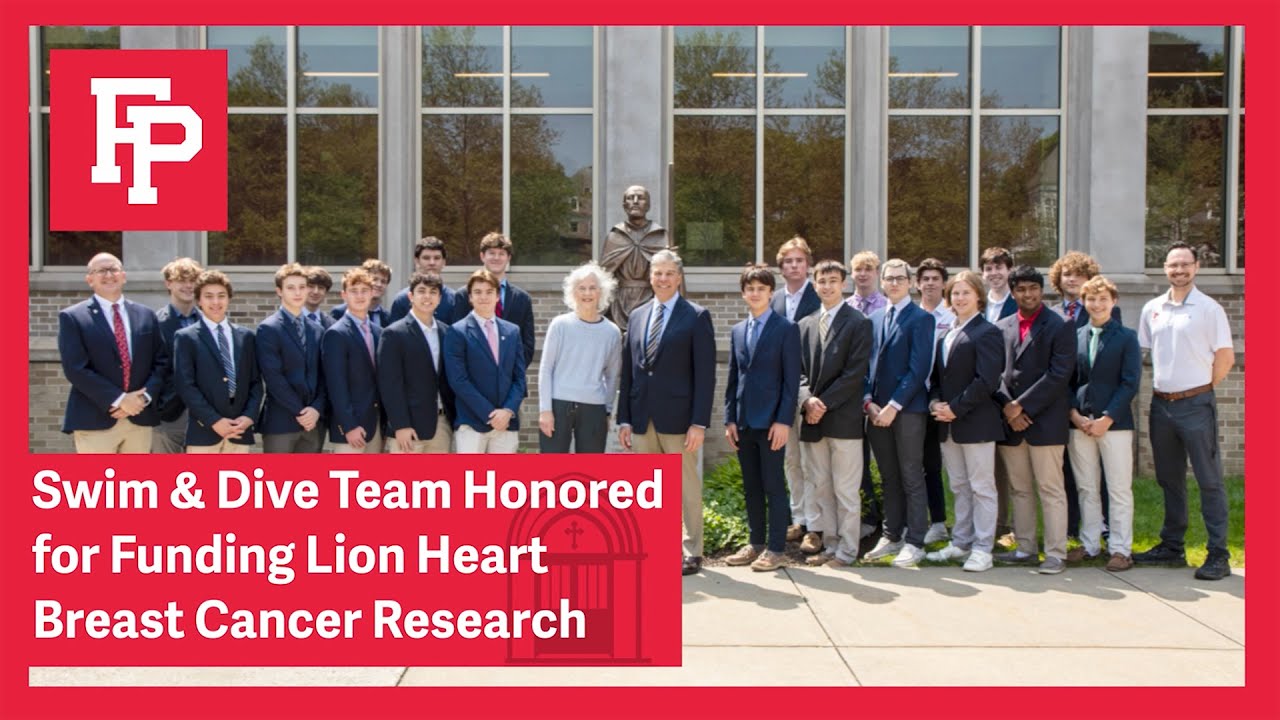 FP Swim & Dive Team honored for Lion Heart breast cancer fundraising ...