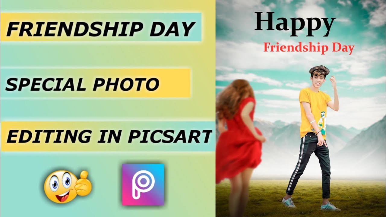 picsart friendship day photo editing || picsart best friend photo ...