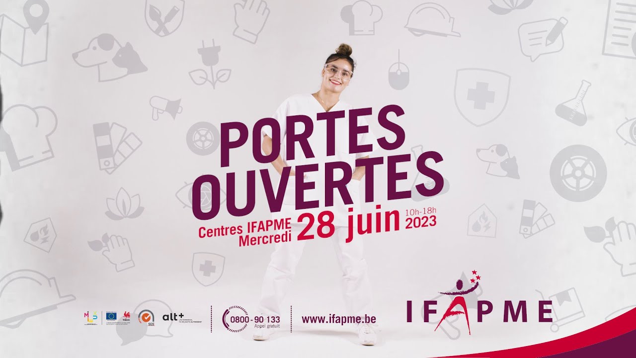 Journée Portes Ouvertes IFAPME le mercredi 28 juin 2023 : trouve le ...