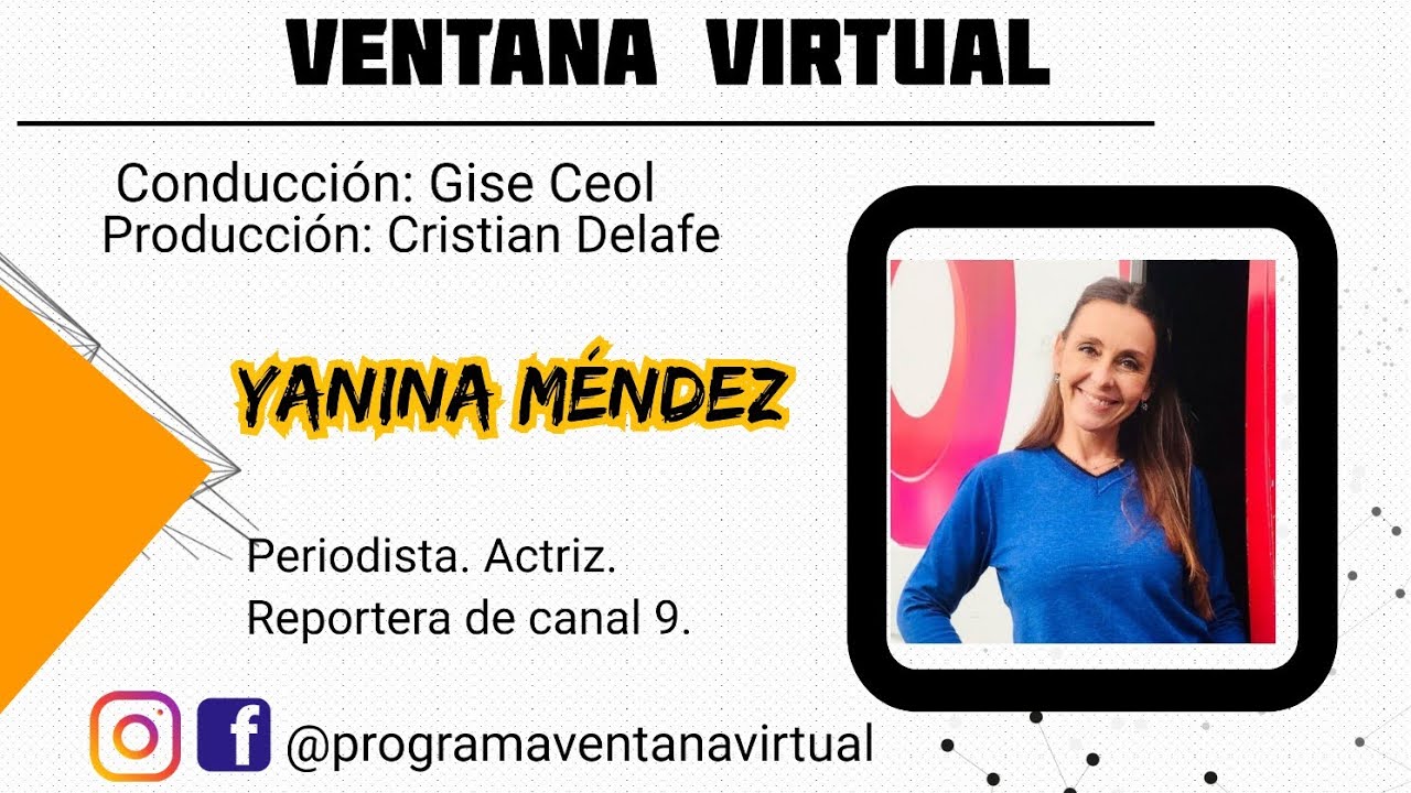 Yanina Méndez, ENTREVISTA. - YouTube