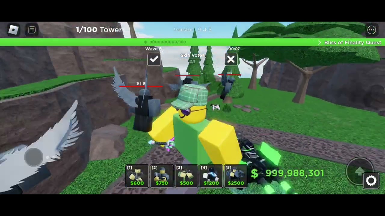 Tower Blitz night raider vulcan skin review - YouTube