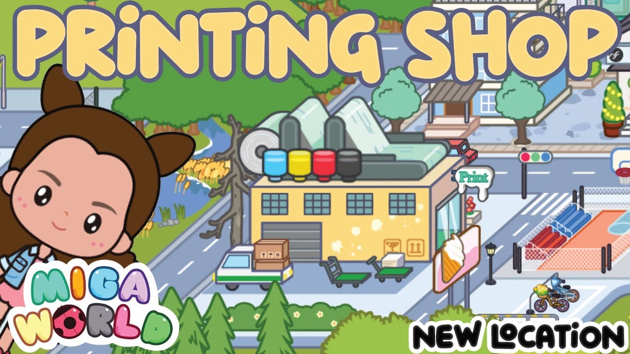 Miga World update new location Printing House! Nova atualização Miga ...