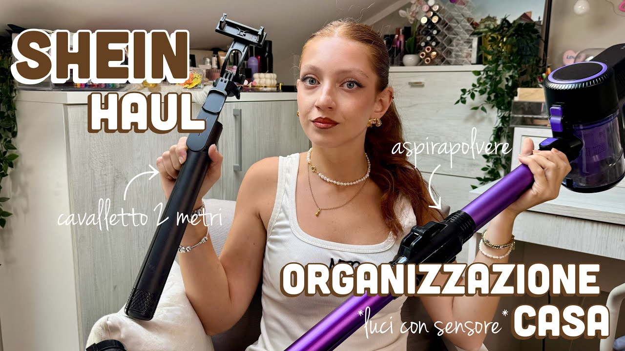 HAUL ORGANIZZAZIONE CASA e PULIZIA SHEIN 💸 - YouTube
