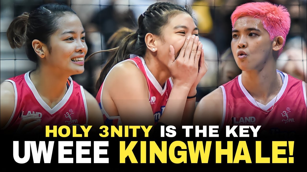 Holy 3nity ng CCS DINUROG ang KingWhale sa Finals!, Alyssa Valdez ...