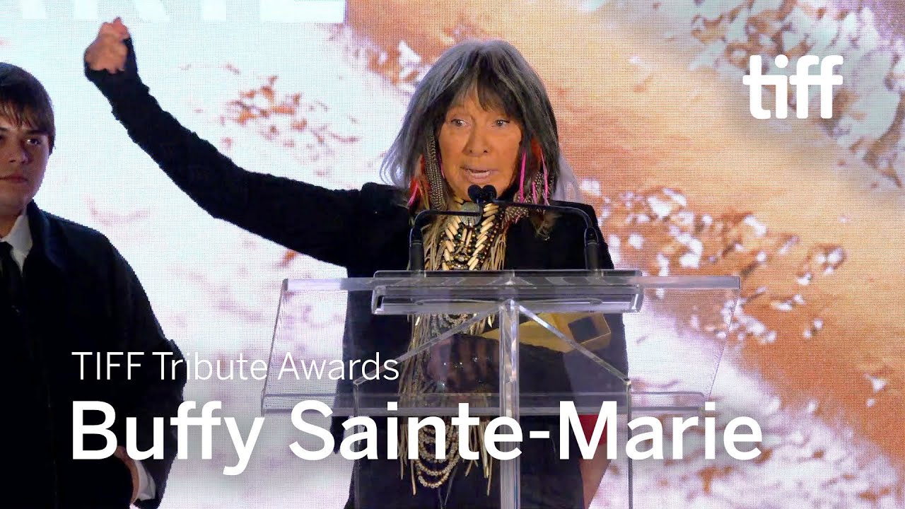 Buffy Sainte-Marie Acceptance Speech | TIFF TRIBUTE AWARDS PRESENTED BY ...