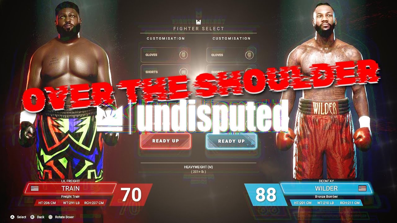 Undisputed • Over The Shoulder - CAF vs Wilder - YouTube