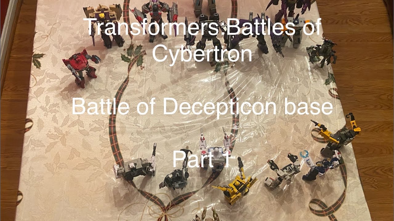 Transformers:Battles of cybertron. Battle of decepticon base part 1 ...
