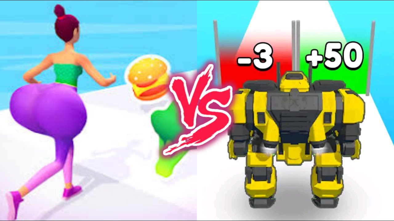 Belly Body Run VS Robo Run- All Levels SpeedRun Gameplay Android iOS Ep1 - YouTube