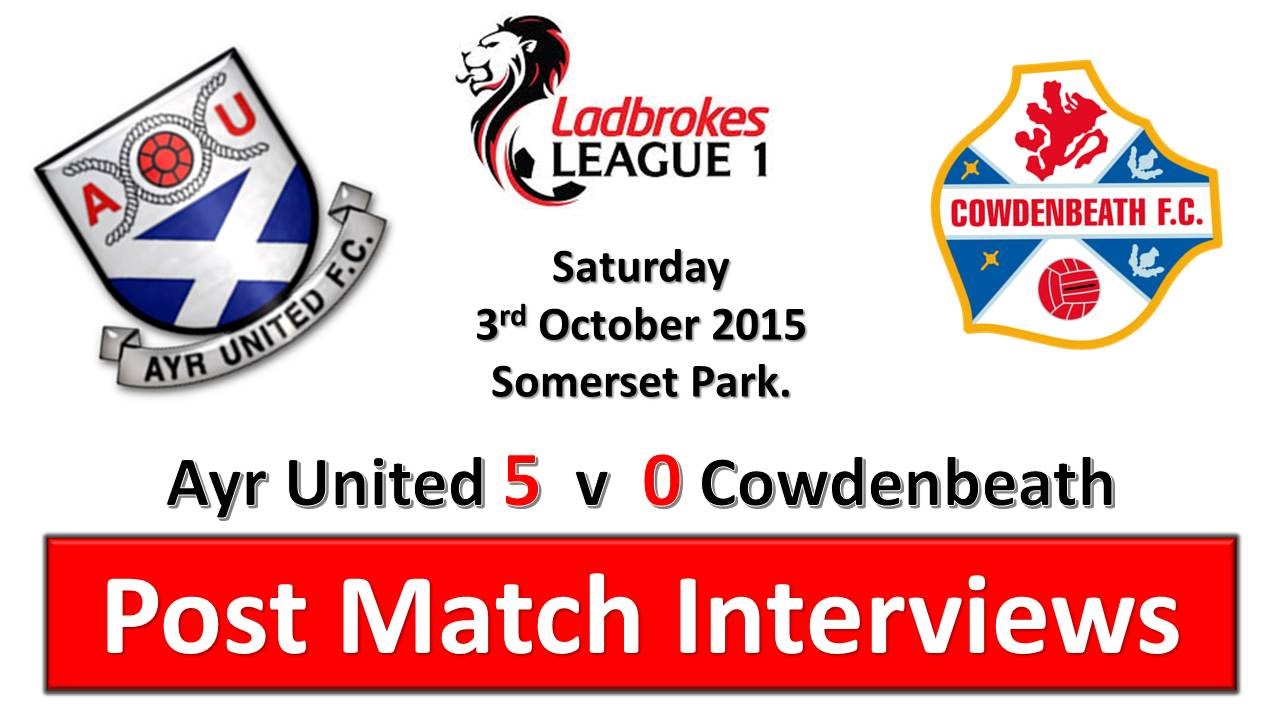 151003 Post Match Interviews - YouTube