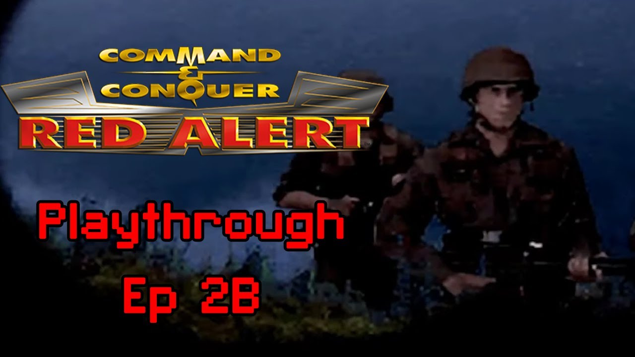 C&C Red Alert 1 Remastered Soviet Playthrough Mission 2b Guard Duty ...