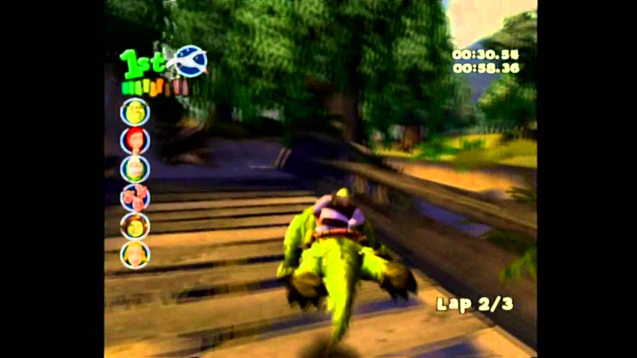 Shrek Smash 'n' Crash Racing Tournament Mode Gamecube #2 - YouTube