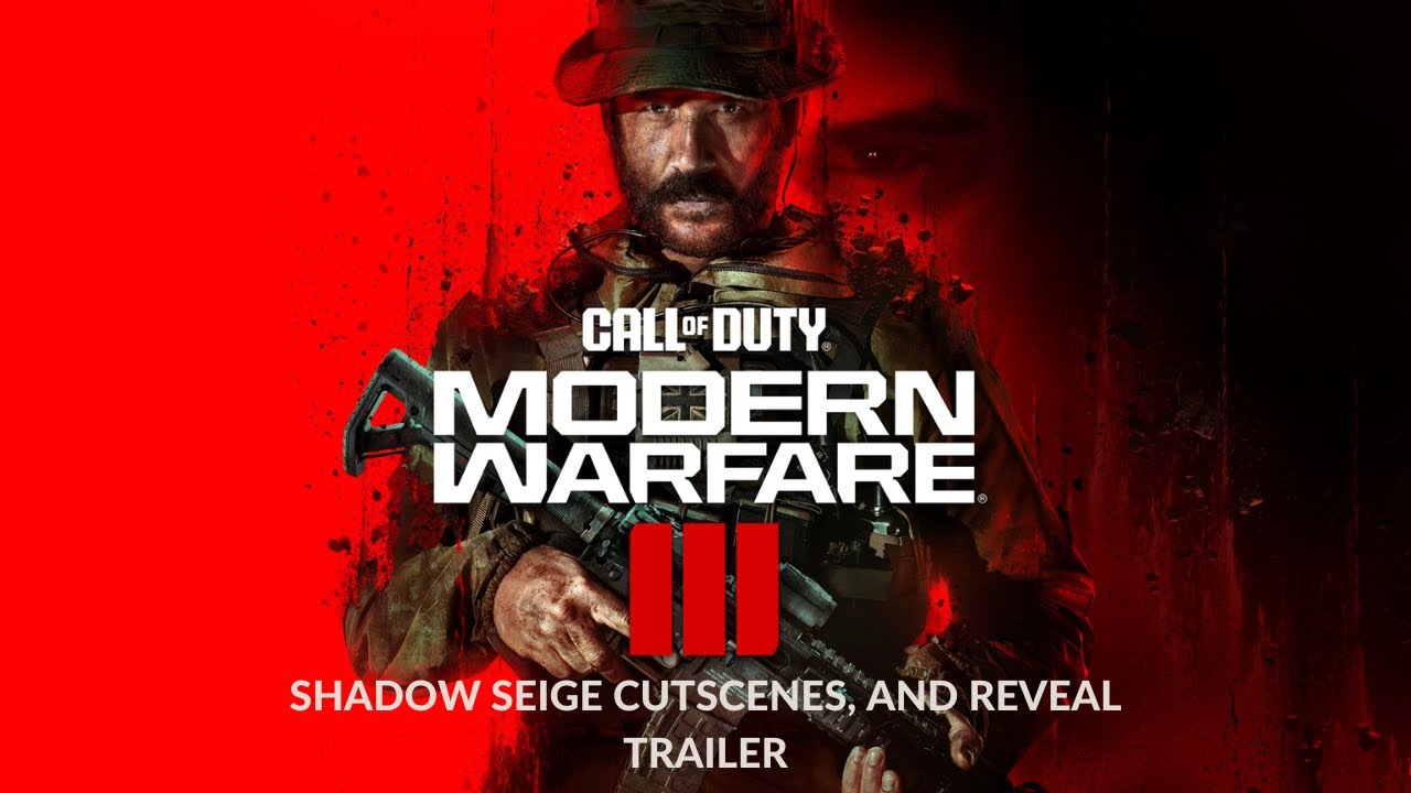 Modern Warfare 2: Shadow Siege Cutscenes & MW3 Reveal Trailer - YouTube
