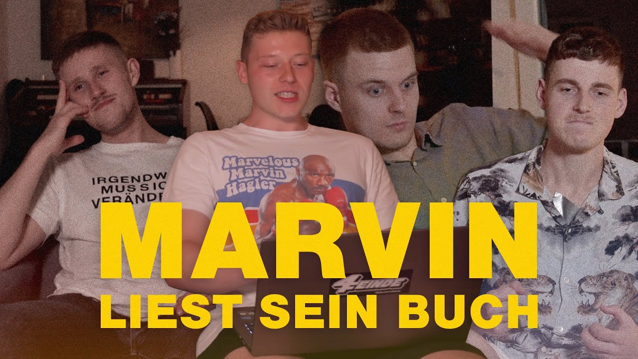 Marvin liest aus seinem grauenhaften Buch | 4 Feinde - YouTube
