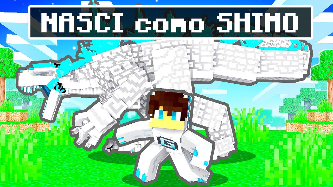 NASCI como GAROTO SHIMO no Minecraft GODZILLA - YouTube