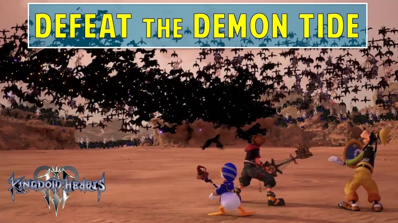 The Keyblade Graveyard | Defeat the Demon Tide | Kingdom Hearts 3 - YouTube