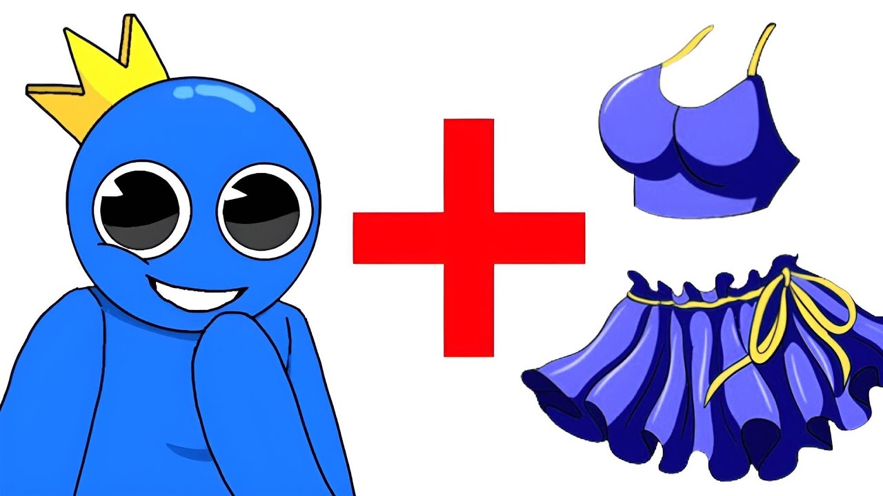 BLUE + SWIMWEAR = ??? | RAINBOW FRIENDS CHAPTER 2 ANIMATION - YouTube