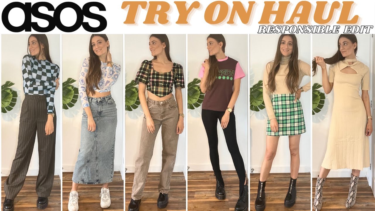 ASOS Try On Haul | Under £20!! | ASOS Responsible Edit - YouTube