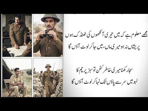 Bhatreen Defense Day poetry In Urdu || 6th September Pakistan Day Shayari || يوم دفاع شاعري 