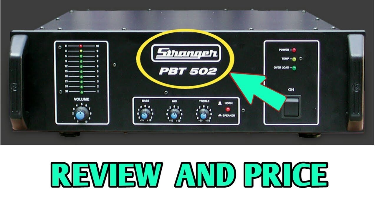 Stenger new update 2020| amplifier and mixer |pbt-502 amplifier - YouTube