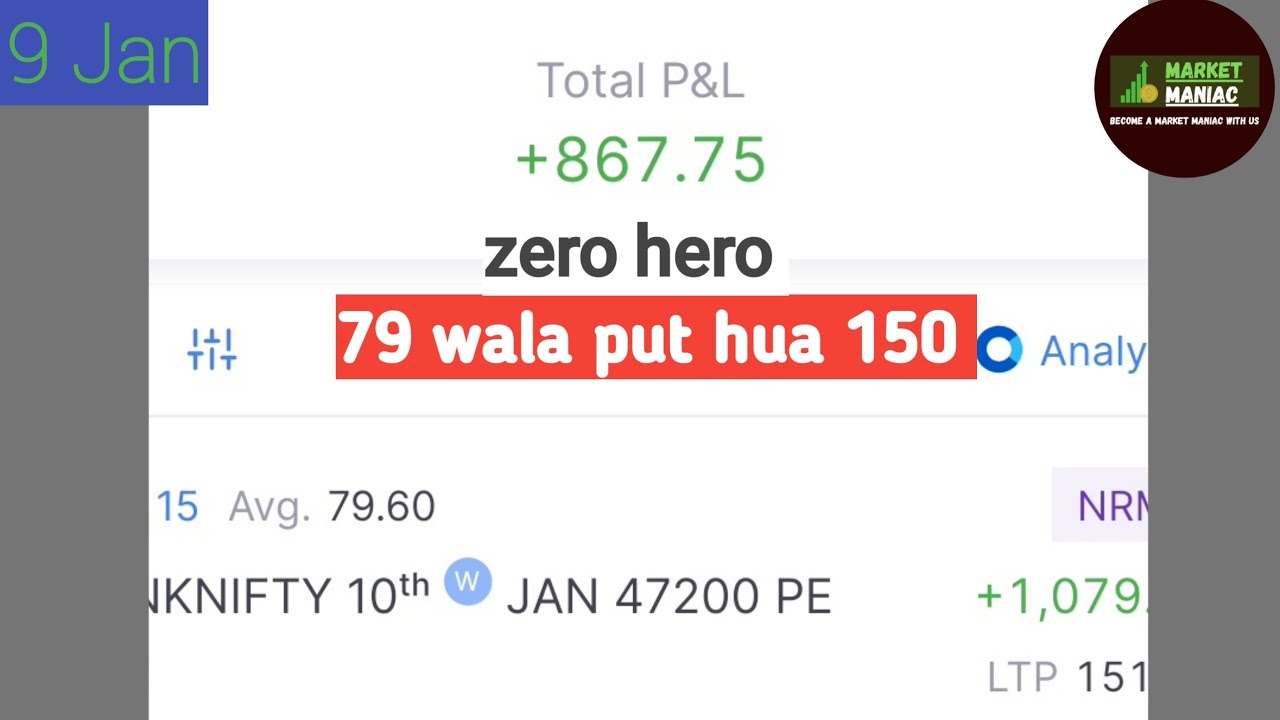 Banknifty live trade 1 lot try zero hero #livetrading - YouTube