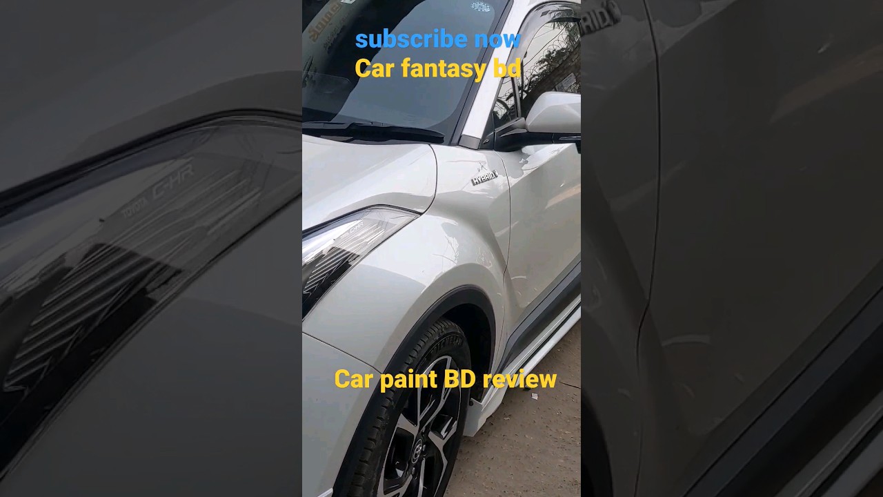 CHR 2023 car paint modify review #carfantasybd #car #harrier #toyota # ...