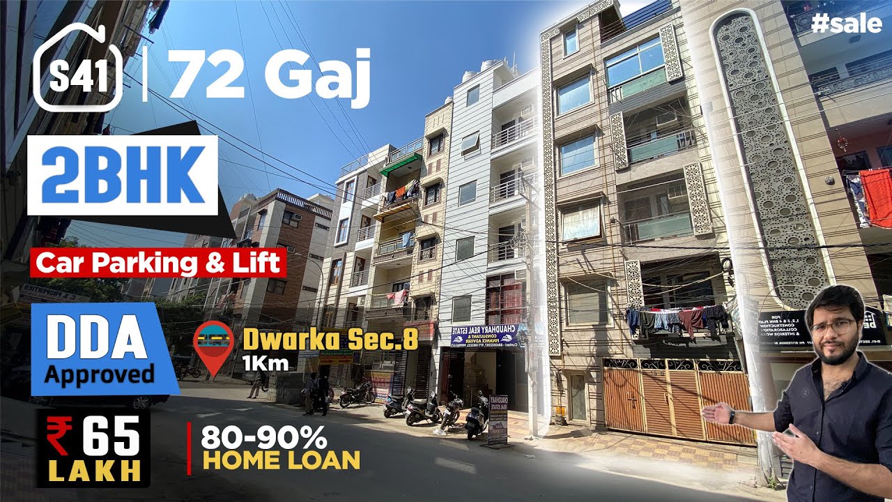 DDA Approved Flat available for Sale near Dwarka Sector 8 metro | 2 BHK ...