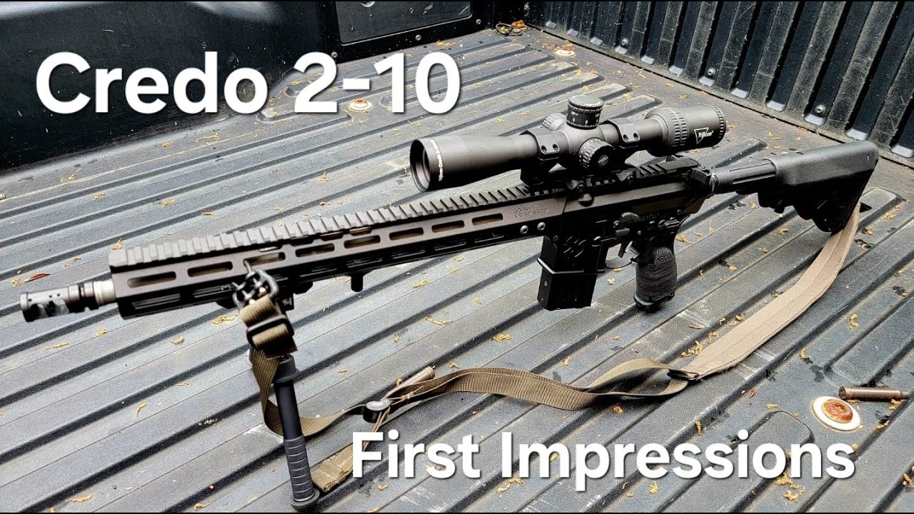 Trijicon Credo 2-10 - First Impressions - YouTube