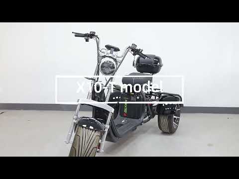 Three wheel citycoco tricycle mobility scooter