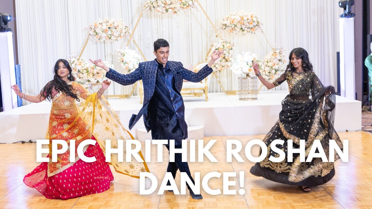 Epic Hrithik Roshan Dance Performance by the Bride's Brother and ...