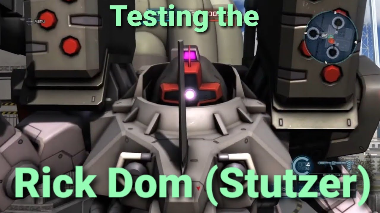 Gundam Battle Operation 2: Testing the Rick Dom (Stutzer)! - YouTube